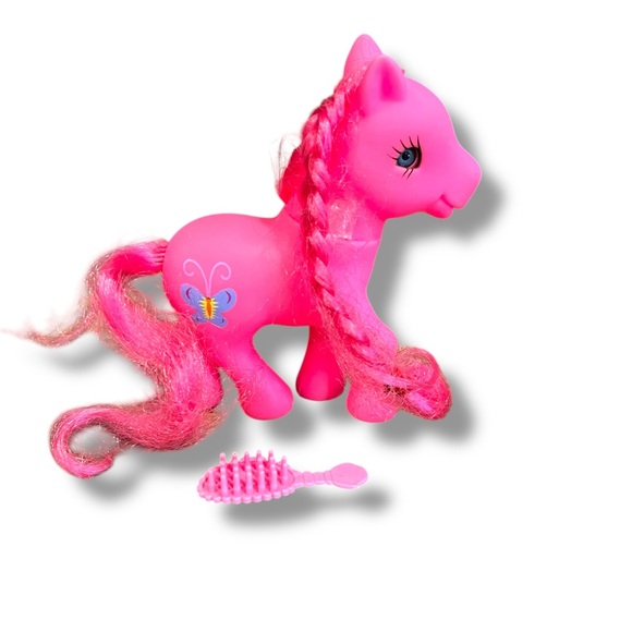 Hasbro | Toys | My Little Pony Fakie Collectible Pink Pony 45 | Poshmark